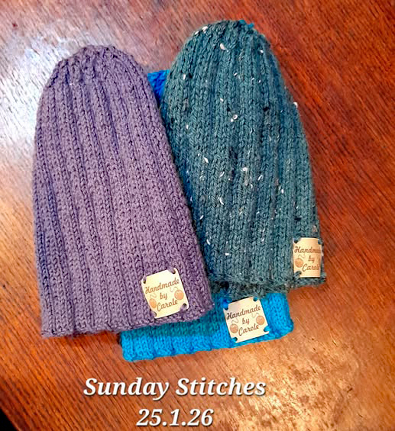 Sunday Stitches 2025 – 26 updated 1.3.2026 – Colin and Carole’s Creations.